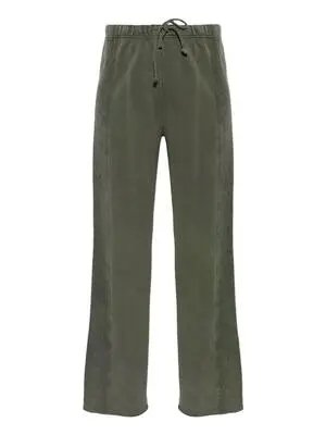 American Vintage Raw-edge Track Pants - Green