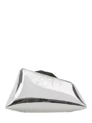 Attico 8.30 Pm" Leather Clutch Bag - Silver