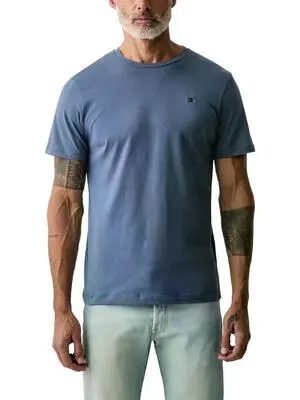 HACKETT LONDON Logo-embroidered T-shirt - Blue