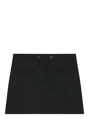 COURREGES Tailored Mini Skirt - Black