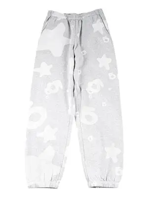 SP5DER Aop Beluga Star-print Track Pants - Grey