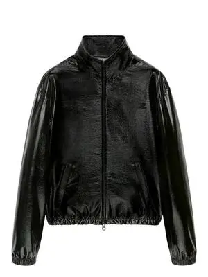 COURREGES Vinyl Tracksuit Jacket - Black
