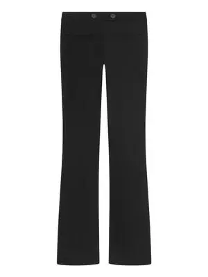 COURREGES Flared Trousers - Black