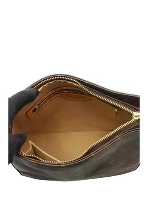 LOUIS VUITTON 2002 Mm Looping Monogram Shoulder Bag - Brown