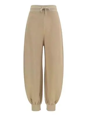 Loro Piana Beige Sea Island Cotton Track Pants - Neutrals
