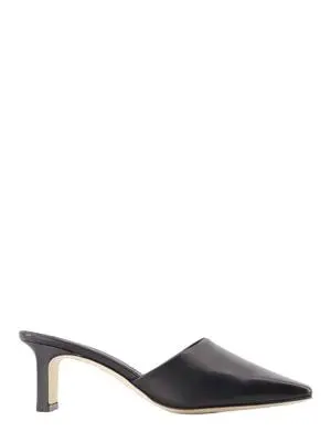 AeydĒ Blithe Square-toe Mules - Black