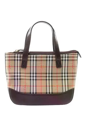 Burberry Nova Check Tote Bag - Neutrals