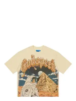 GODSPEED Sphinx Guardian Graphic-print T-shirt - Neutrals