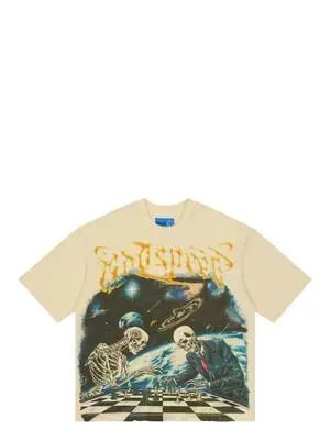 GODSPEED Checkmate Ii Graphic-print T-shirt - Neutrals