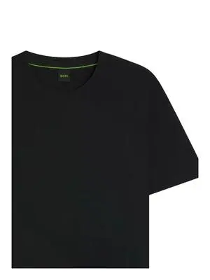 BOSS Crew-neck Cotton T-shirt - Black