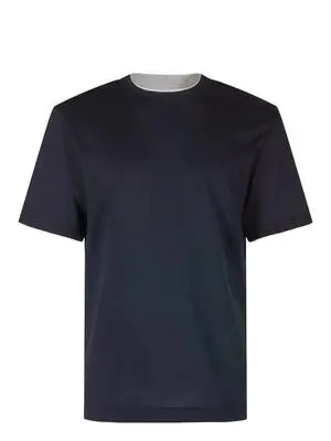 Eleventy Crew-neck T-shirt - Blue