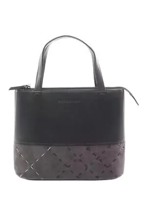 Burberry 2000s Paneled Tote Bag - Black