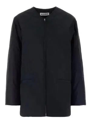 JIL SANDER Quilted Padded Jacket - Black