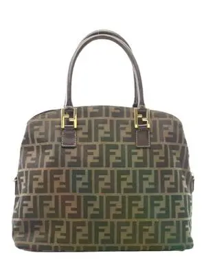 Fendi Zucca Canvas Tote Bag - Brown