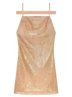COURREGES Courrèges Embellished Strap Mini Dress
