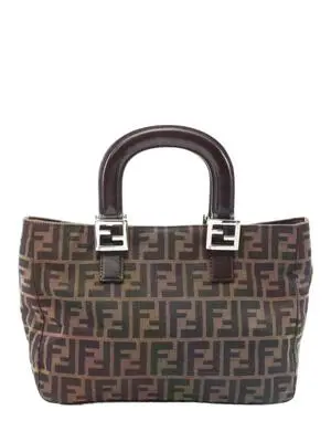 Fendi 2000s Zucca Tote Bag - Brown
