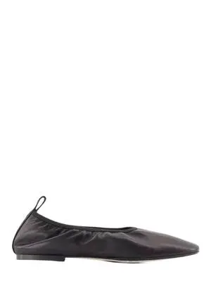 AeydĒ Dex Leather Ballet Flats - Black