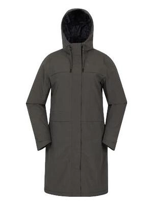 Mountain Warehouse Avery Waterproof Long Padded Jacket - Khaki