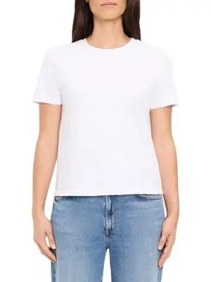 Michael Stars Becca Crewneck T-shirt - White