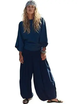 Free People Lennox Top - Dark Denim