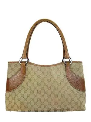 Gucci Gg Canvas Tote Bag - Neutrals