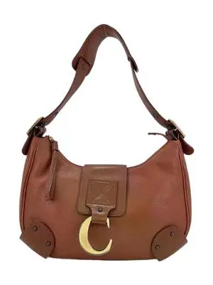 Chloé C-logo Shoulder Bag - Brown