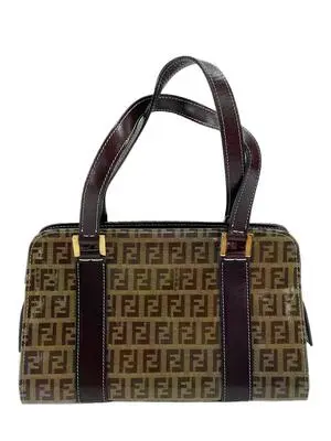 Fendi 2000s Zucchino Tote Bag - Brown