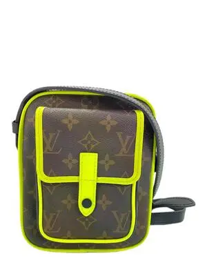 LOUIS VUITTON Christopher Monogram Shoulder Bag - Brown