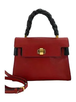 Miu Miu Madras Click Tote Bag - Red
