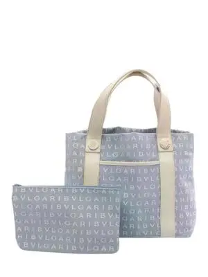 BVLGARI Logomania Tote Bag - Blue