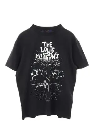 LOUIS VUITTON 2020s Concert-print T-shirt - Black