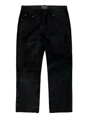DENIM TEARS Calf-hair Trousers - Black