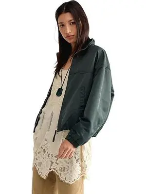 Citizens Of Humanity Barracuta Bubble Jacket - Juniper