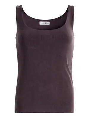 PEACHY DEN Kylie Vest - Chocolate