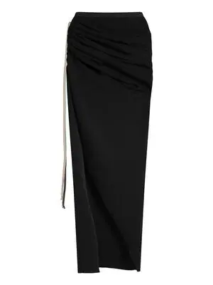 Rick Owens Edfu" Maxi Skirt - Black