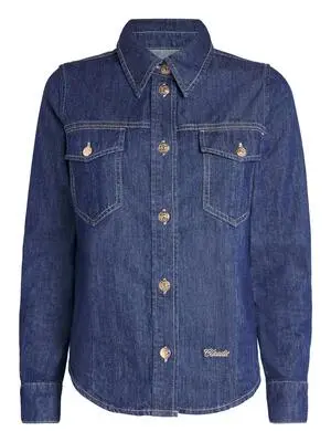 Claudie Pierlot Classic Denim Shirt - Blue