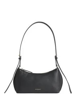 Claudie Pierlot Claudie Pierlot Leather Shoulder Bag Black