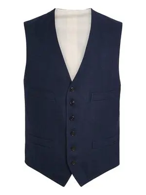 Polo Ralph Lauren Wool Waistcoat - Navy