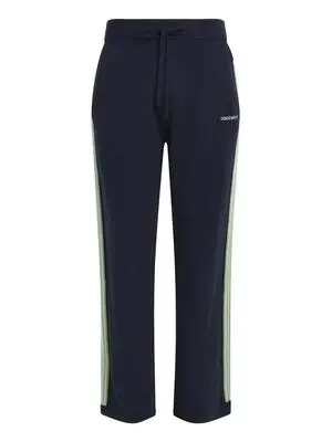Casablanca Merino Wool Stripe Sweatpants - Navy