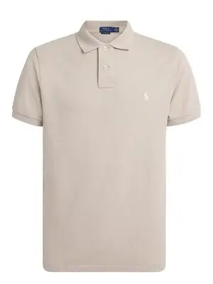 Polo Ralph Lauren Cotton Mesh Polo Shirt - Ivory