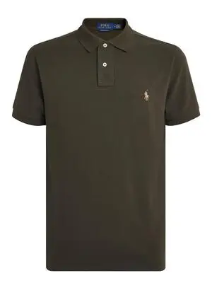 Polo Ralph Lauren Cotton Mesh Polo Shirt - Green