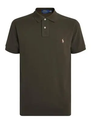 Polo Ralph Lauren Cotton Mesh Polo Shirt Green