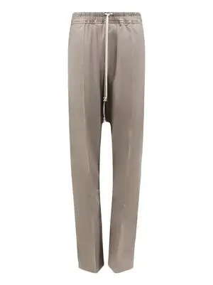 Rick Owens Elastic Waist Casual Pants - Gray