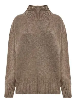 Malo Turtleneck Sweater - Brown