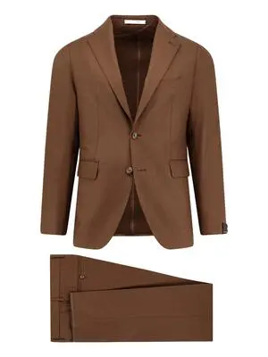 Tagliatore Single-breasted Virgin Wool Suit - No