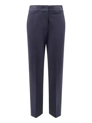 Max Mara Straight-leg Tailored Trousers - Blue