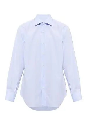 Brioni Long-sleeved Shirt - Blue