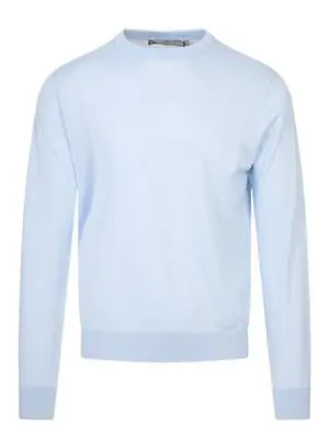 Canali Long-sleeved Knitted Pullover - No
