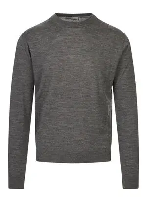 Canali Crew-neck Sweater - Black