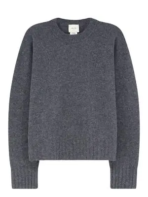 ALYSI Long-sleeved Sweater - Anthracite